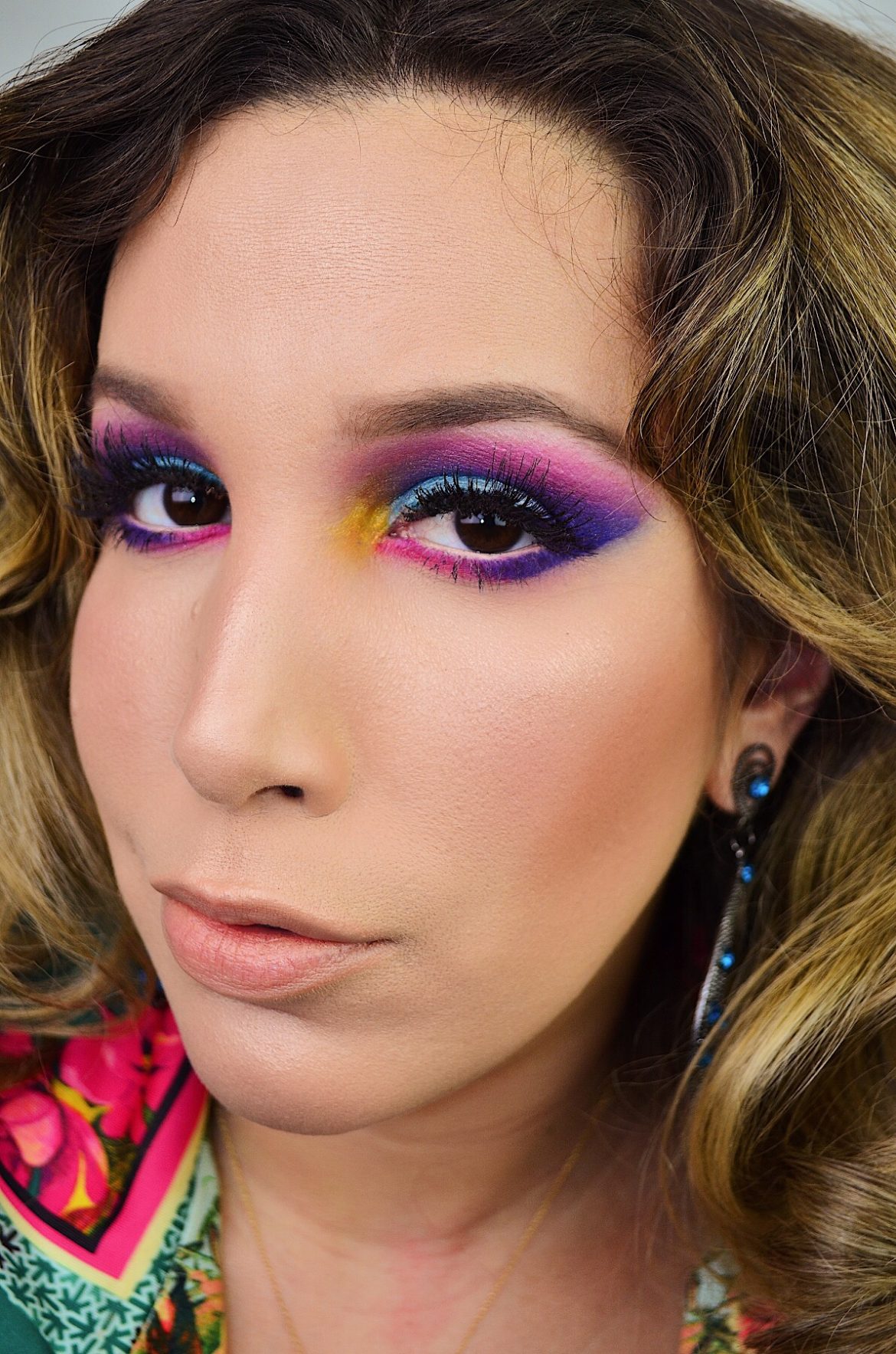 Make Colorida Inspirada no James Charles - Tagarelando moda